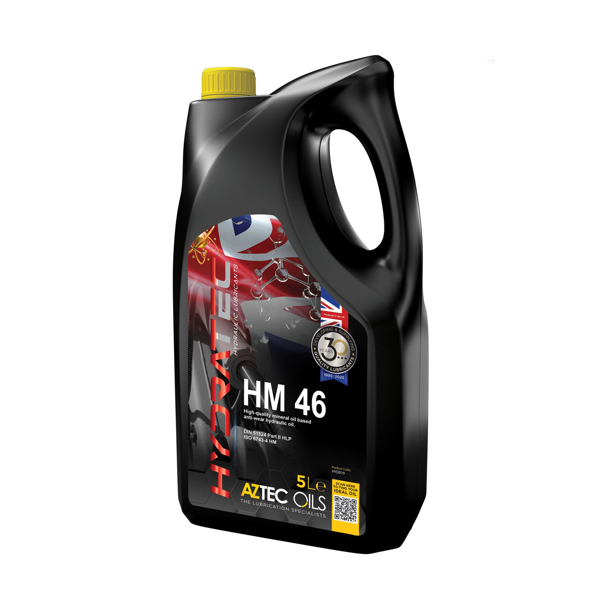 Aztec Hydraulic Oil ISO 46 DIN 51524 Part II HLP ISO 6743-4 HM – World ...