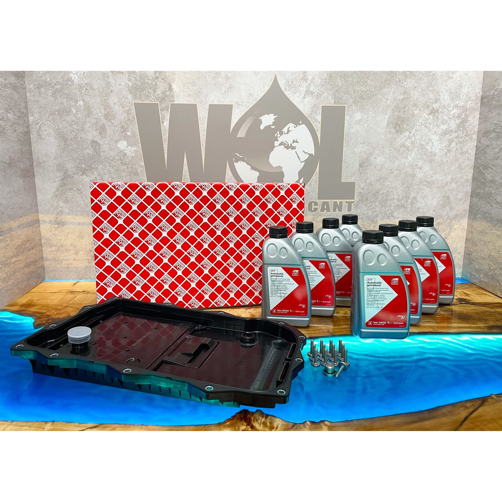 8HP 8 SPEED ZF TRANSMISSION GEARBOX SUMP FILTER OE 7L OIL SERVICE KIT ...