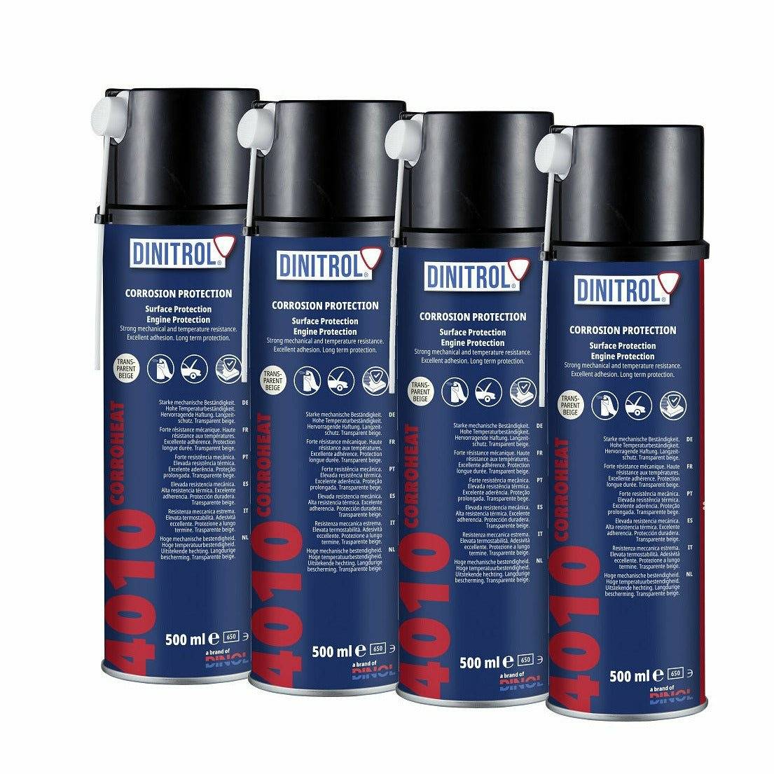 DINITROL 4010 HIGH TEMPERATURE RUST PROOFING ENGINE COATING WAX 500ML ...