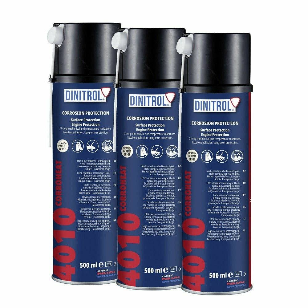 DINITROL 4010 HIGH TEMPERATURE RUST PROOFING ENGINE COATING WAX 500ML ...