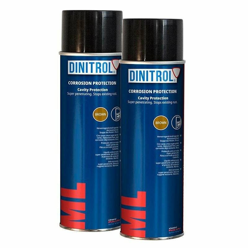 Dinitrol ML Brown Cavity Wax 500ML Penetrator Rust Proofing Aerosol 11 ...