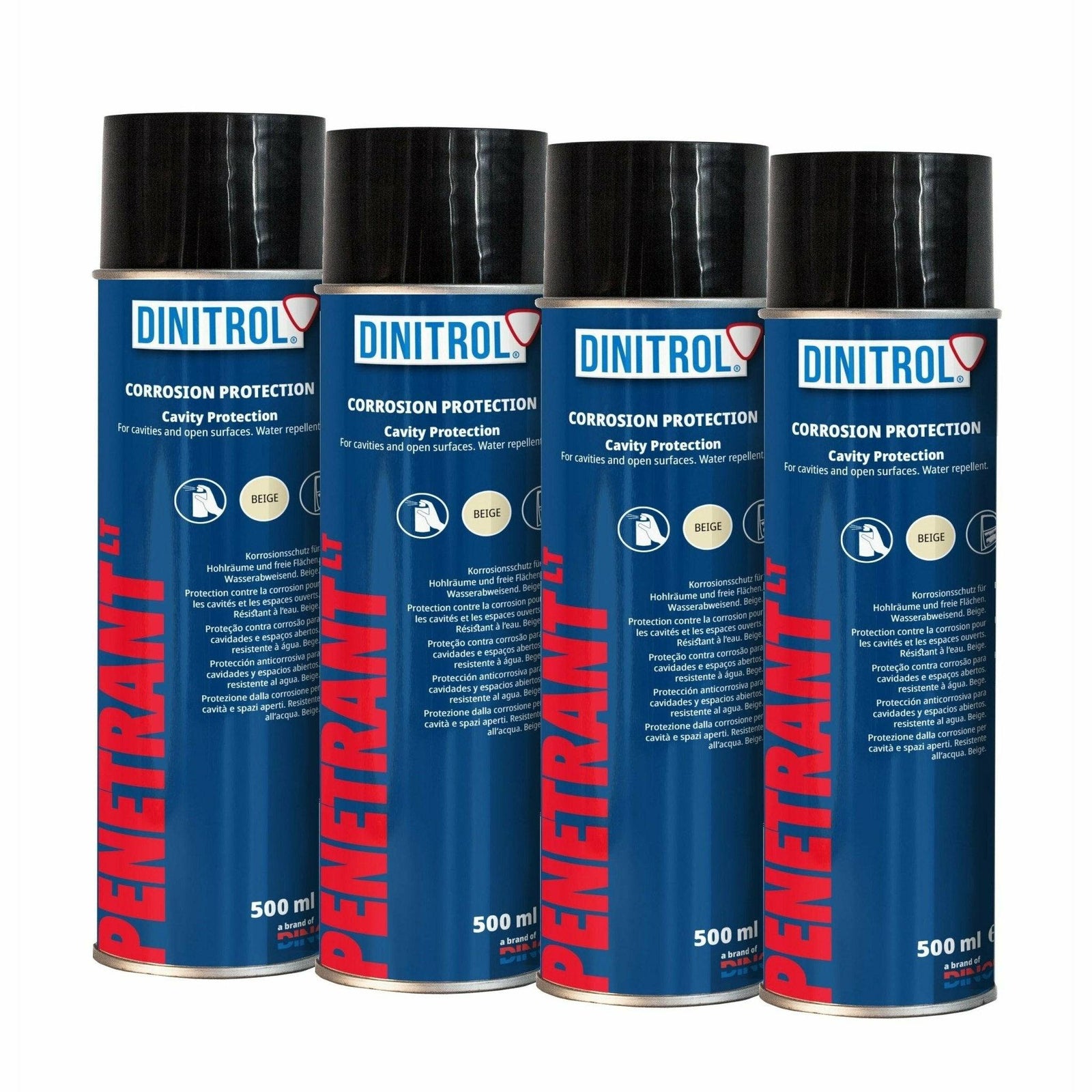 DINITROL PENETRANT LT CAVITY WAX 500ml Aerosol 1147001 – World of Lubricant