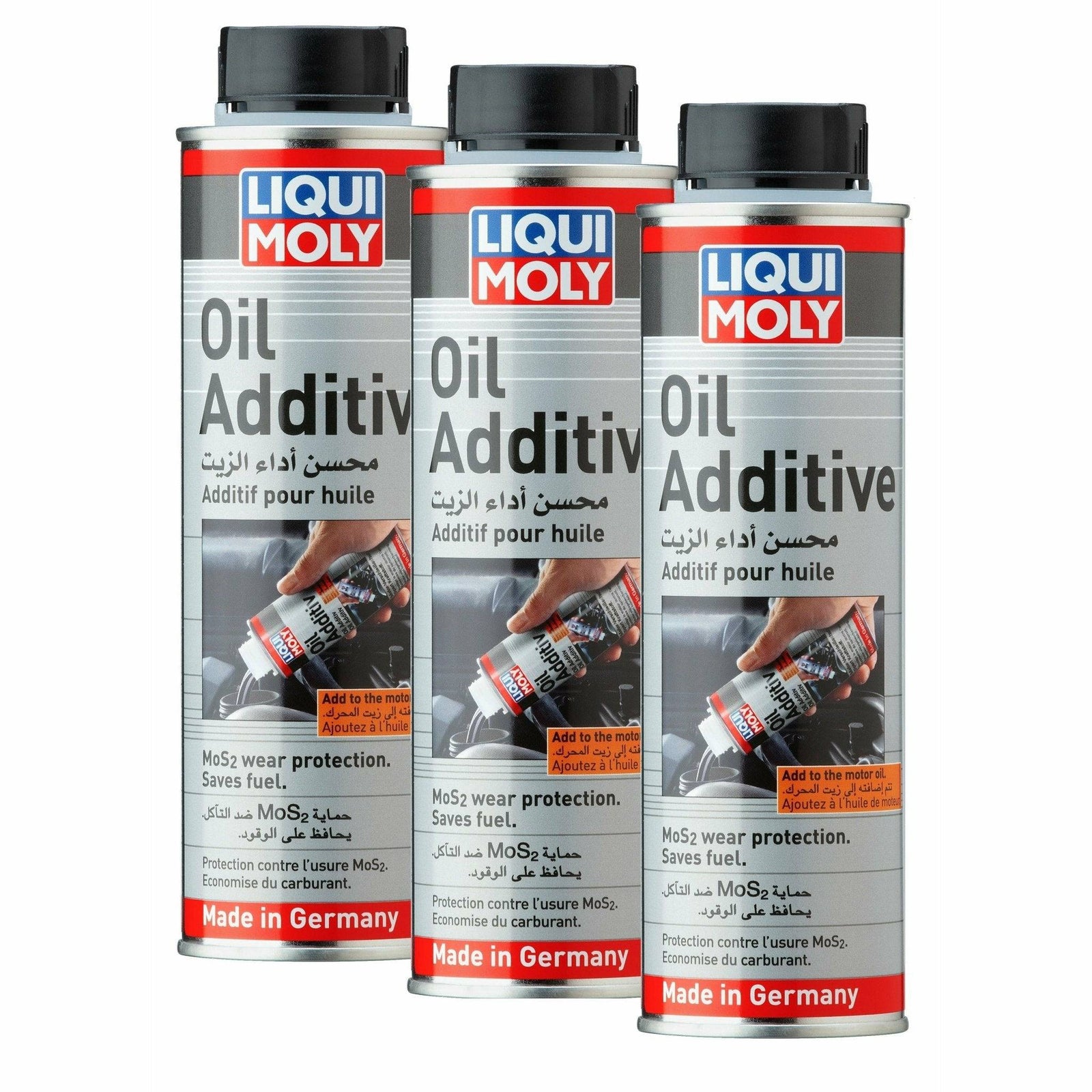 Liqui Moly MoS2 Engine Oil Additive 300ml Made in Germany 1 Unit 2591 ...