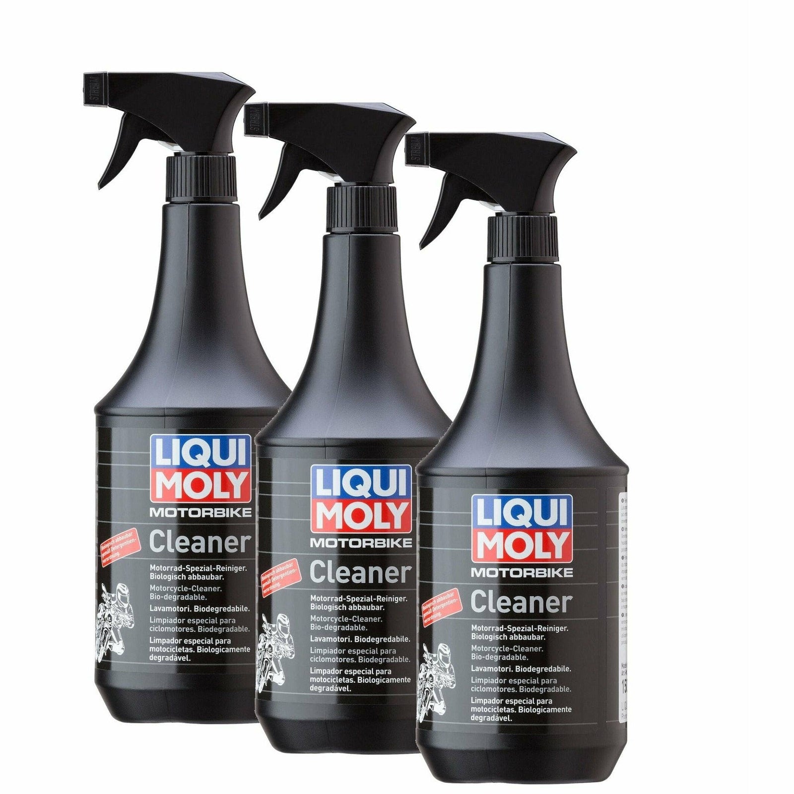 Liqui Moly Motorcycle Cleaner Spray Bottle Motorbike Biodegrade 1L 150 ...