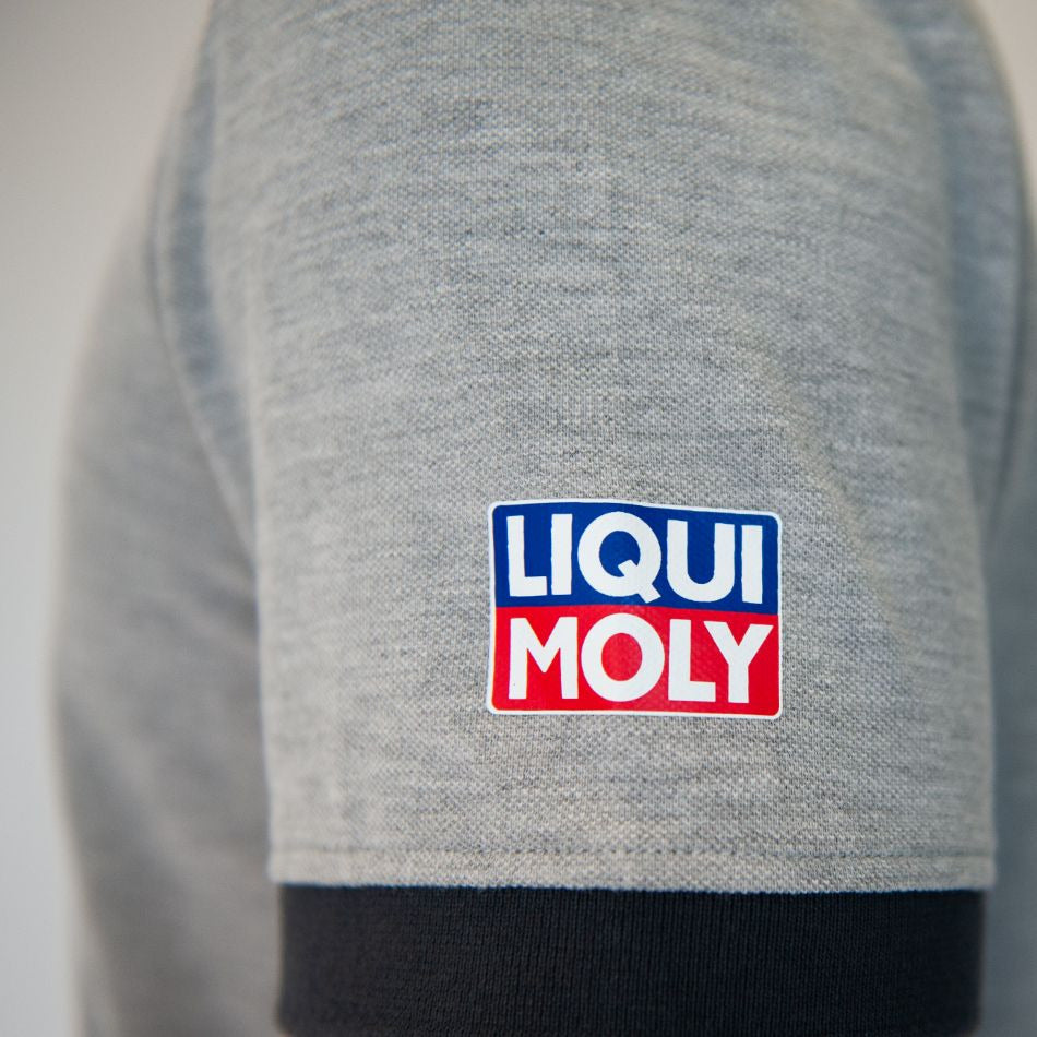 Liqui Moly Men's polo shirt grey melange – World of Lubricant